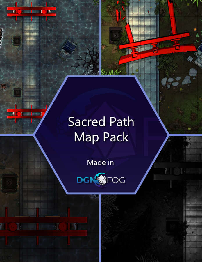 Sacred Path - Map Pack - Wendigo Workshop | TTRPG Maps | DriveThruRPG