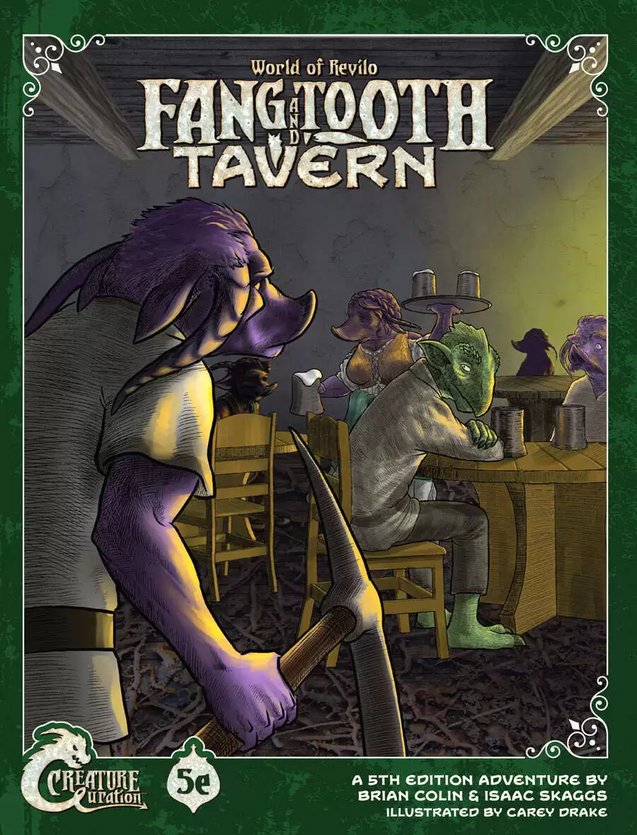 Fang & Tooth Tavern - Creature Curation | DriveThruRPG