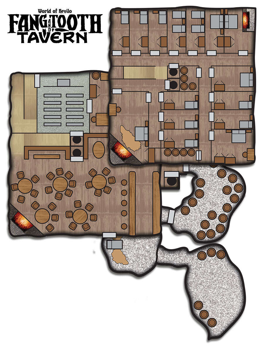 Fang & Tooth Tavern Token and Map Pack - Creature Curation | DriveThruRPG