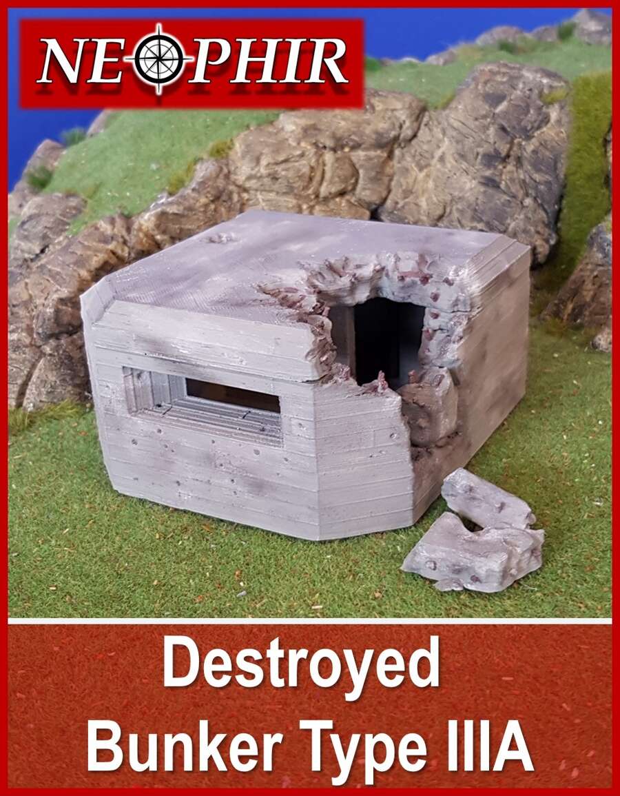 Destroyed Bunker Type IIIA - NEOPHIR | DriveThruRPG