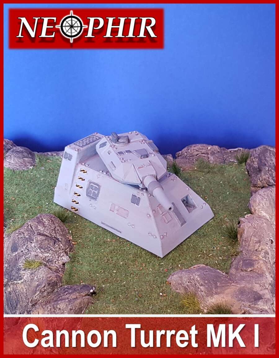 Cannon Turret MK I - NEOPHIR | DriveThruRPG