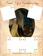 1780 French Regimental Flag - Through All Ages LLC | Wargame Vault