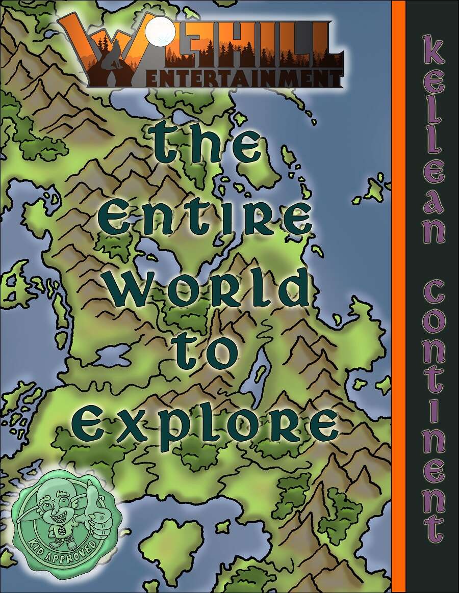 Kellean Continent - Wolfhill Entertainment | DriveThruRPG