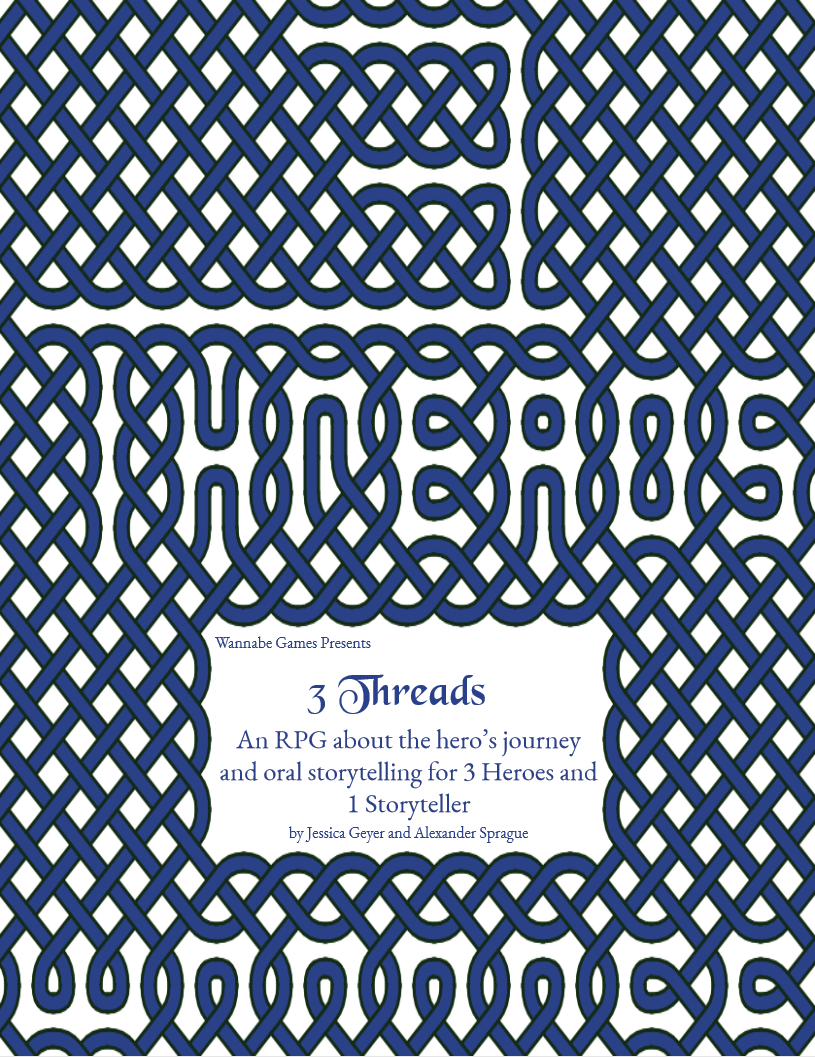3 Threads - Wannabe Games | DriveThruRPG