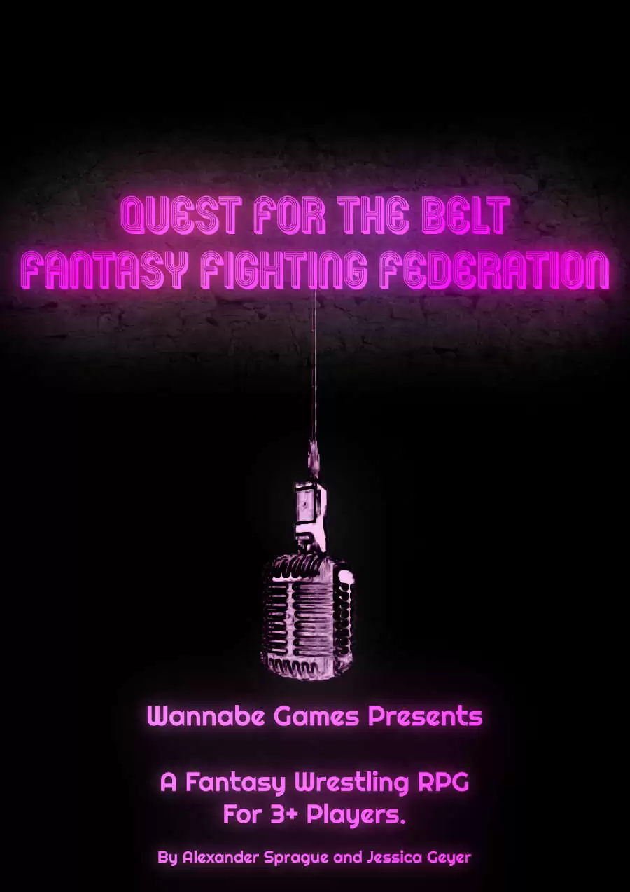 Quest For The Belt: Fantasy Fighting Federation - Wannabe Games ...