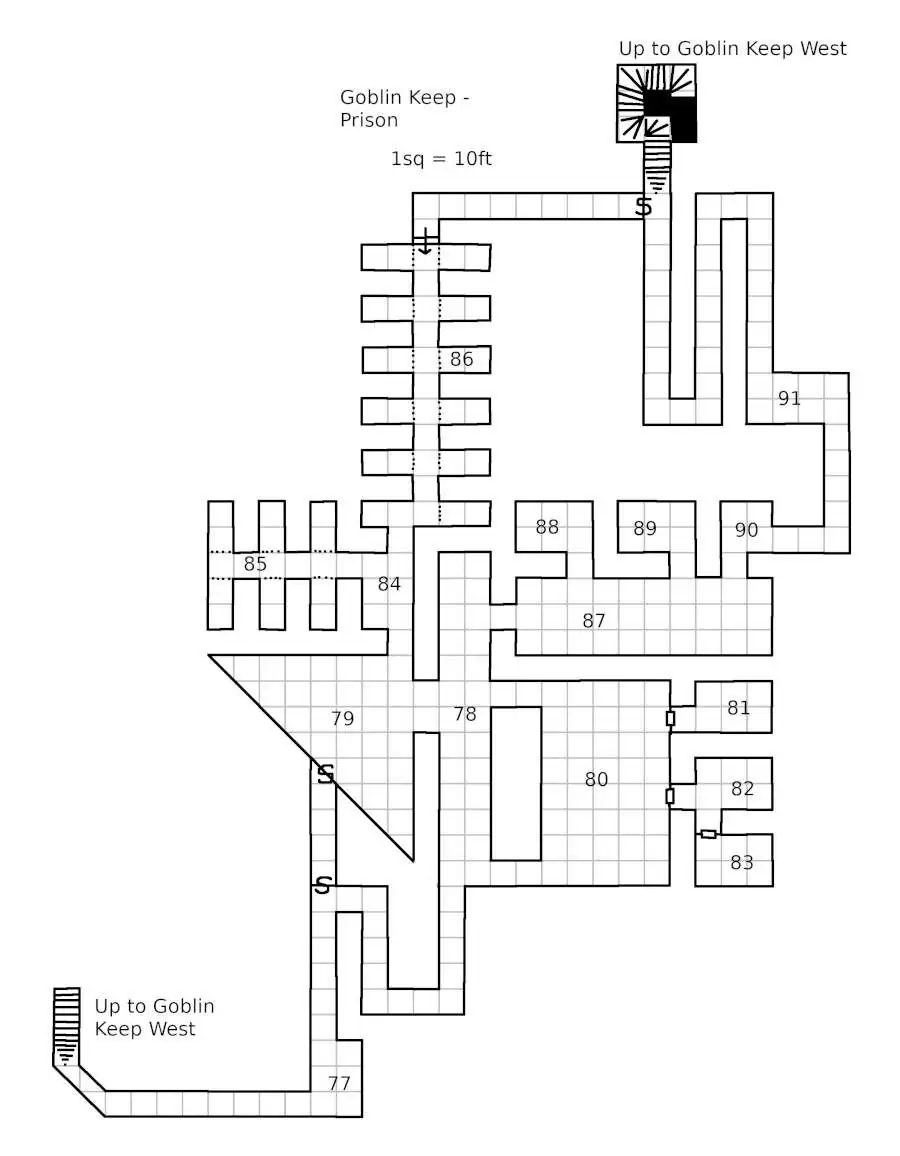 Goblin Keep: 4 Map Pack - Stealth's Modules and TRPG Content | Stealth's Modules and TRPG ...