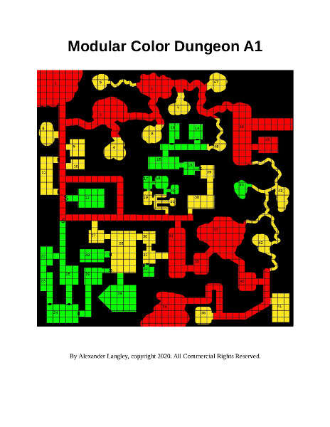 Modular Color Dungeon A1 - Stealth's Modules and TRPG Content | Stealth ...