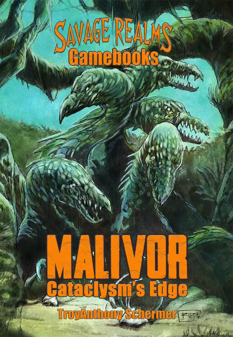 Savage Realms Gamebooks ― Malivor: Cataclysm's Edge - Savage Realms Press | DriveThruRPG