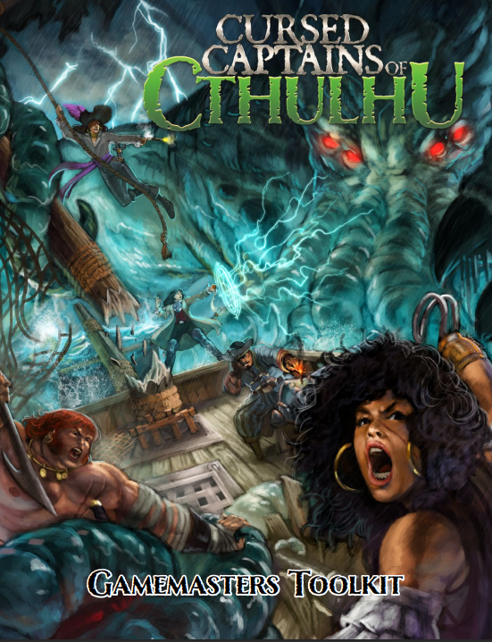 Cursed Captains of Cthulhu GM Screen and Booklet - Black Cats Gaming ...
