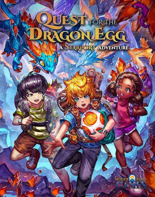 Quest For The Dragon Egg: A Starport Adventure - Wider Path Games ...