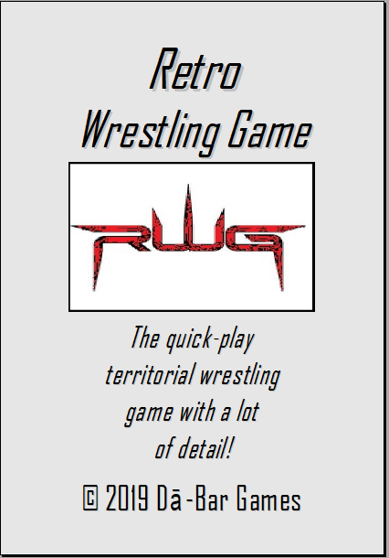 RWG - Golden Age Pack #1 (with blank names) - Dā-Bar Games | DriveThruRPG