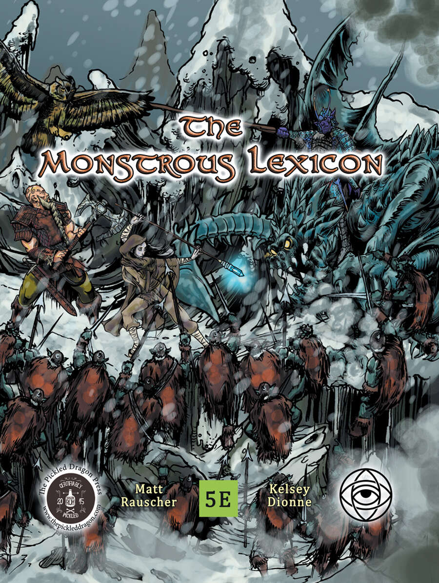 The Monstrous Lexicon - Pickled Dragon and Arcane Library | DriveThruRPG
