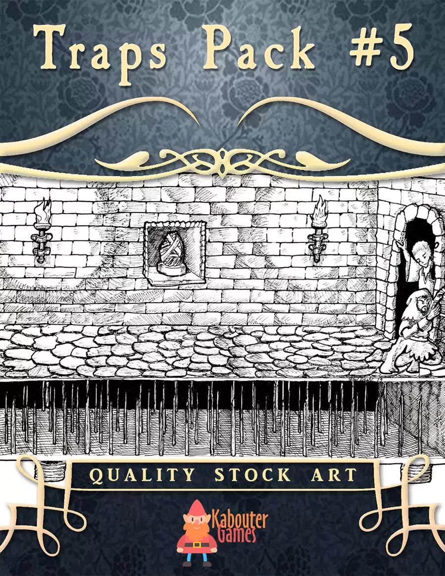Traps Stock Art Pack #5 - Kabouter Games | Stock Art | DriveThruRPG