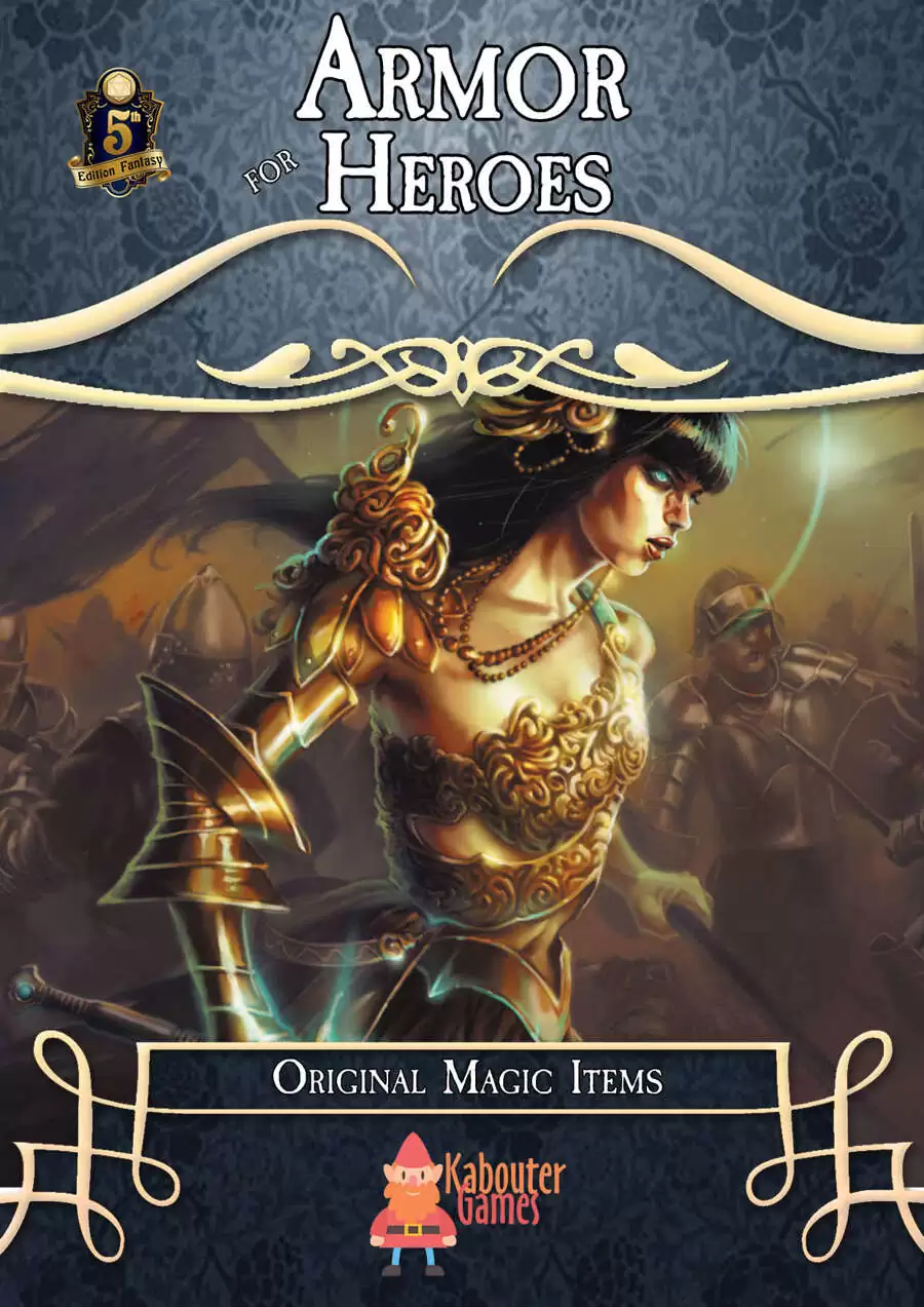 Armor for Heroes - 5e Magic Armor! - Kabouter Games | 5th Edition ...