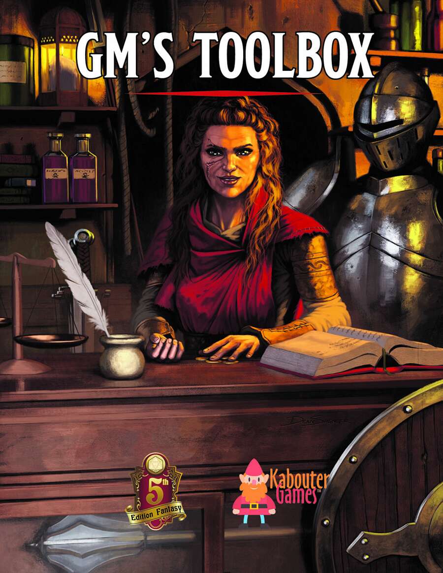 The GM's Toolbox - Kabouter Games | 5th Edition Fantasy | GM's ...