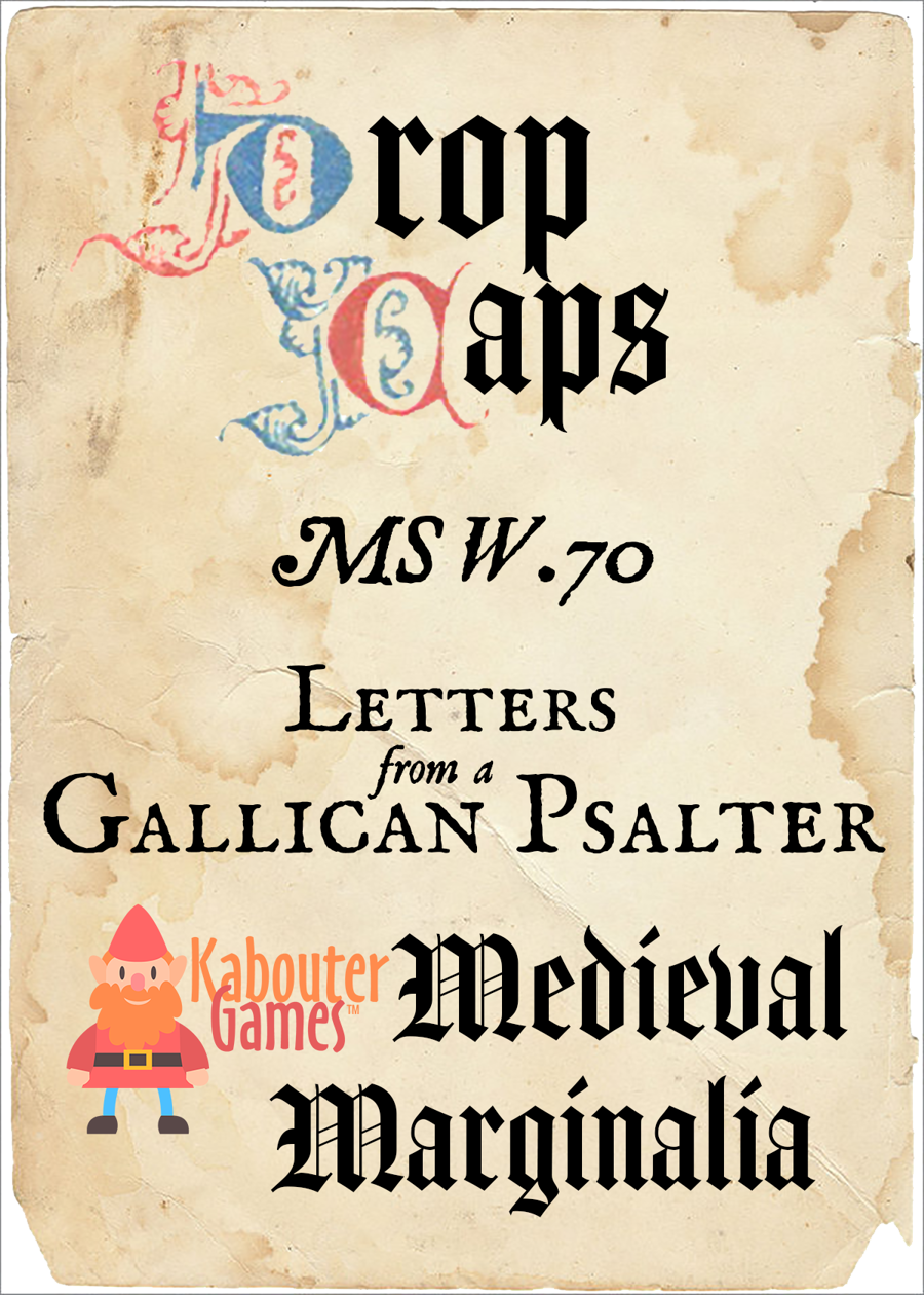 Medieval Marginalia - Drop Caps - STOCK ART - Kabouter Games | Medieval ...