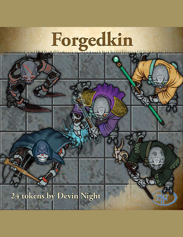 Devin Token Pack 27 - Forged Kin - Devin Night | DriveThruRPG