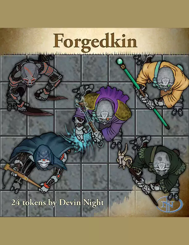 Devin Token Pack 27 - Forged Kin - Devin Night | DriveThruRPG