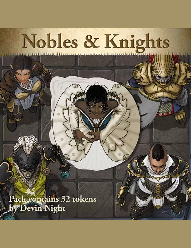 Devin Token Pack 138 - Nobles & Knights - Devin Night | DriveThruRPG