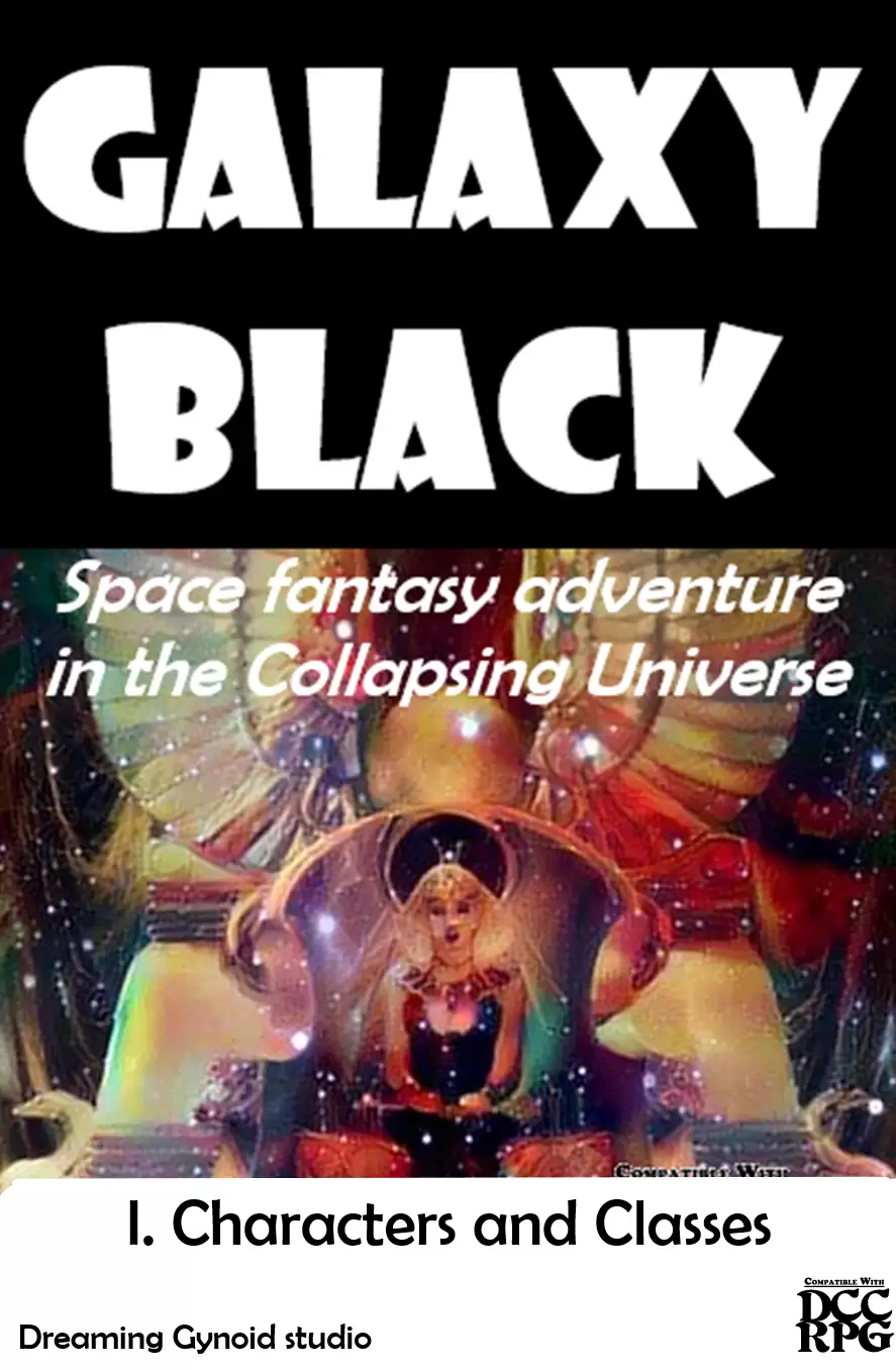 Galaxy Black I Characters & Classes - Dreaming Gynoid | DriveThruRPG