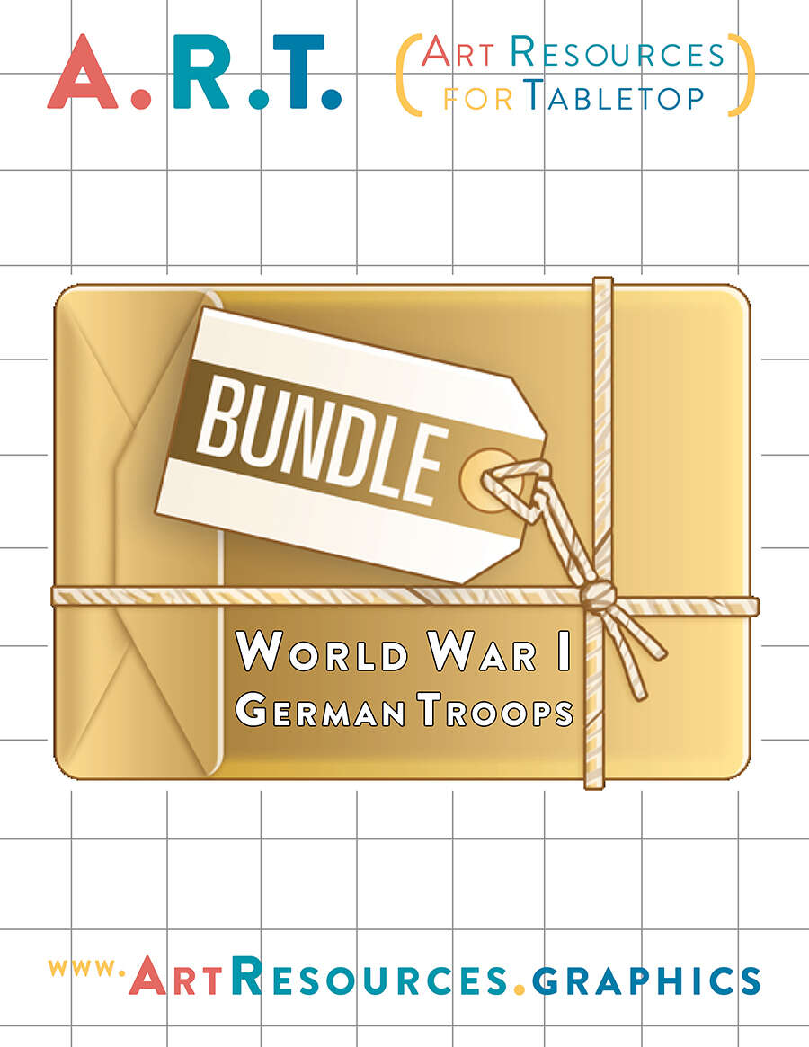 World War I German Troops [BUNDLE] - A.R.T. (Art Resources for Tabletop ...
