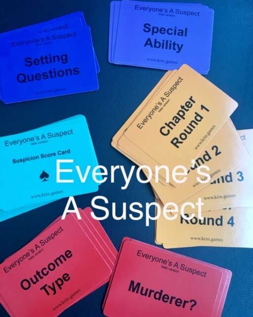Everyone's A Suspect - Krin Games | DriveThruRPG