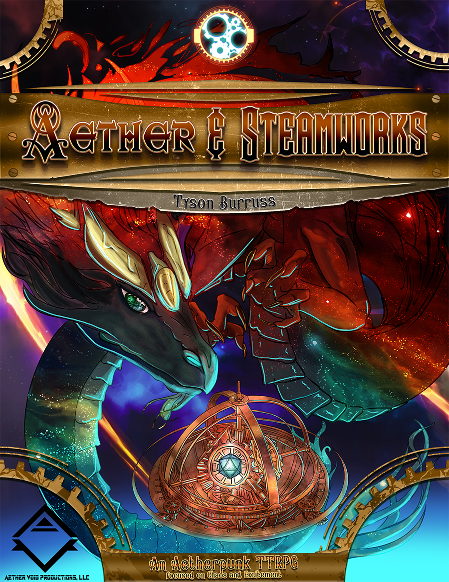 A&S 8.5x11 (Letter) Character Sheets - Aether and Steamworks | DriveThruRPG