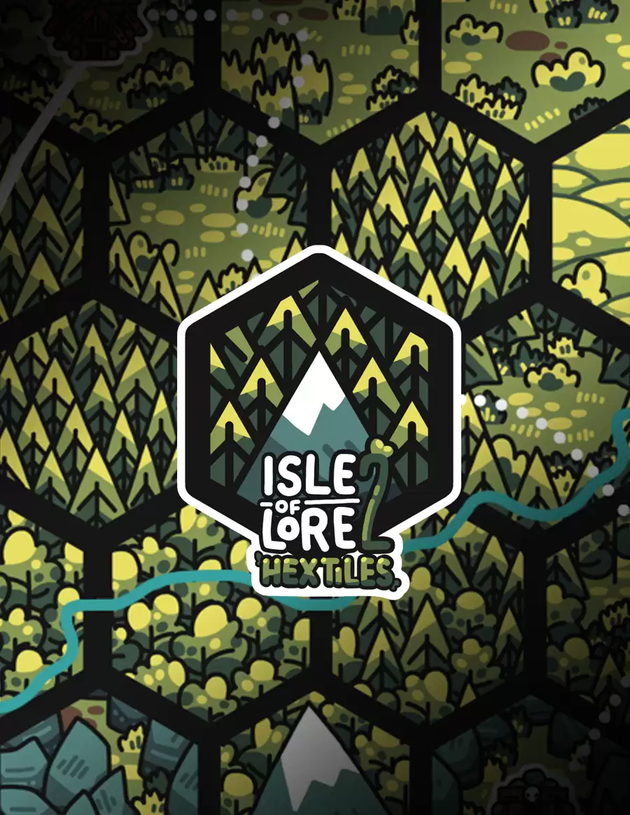 Isle of Lore 2: Hex Tiles (DTRPG) - Steven Colling | DriveThruRPG