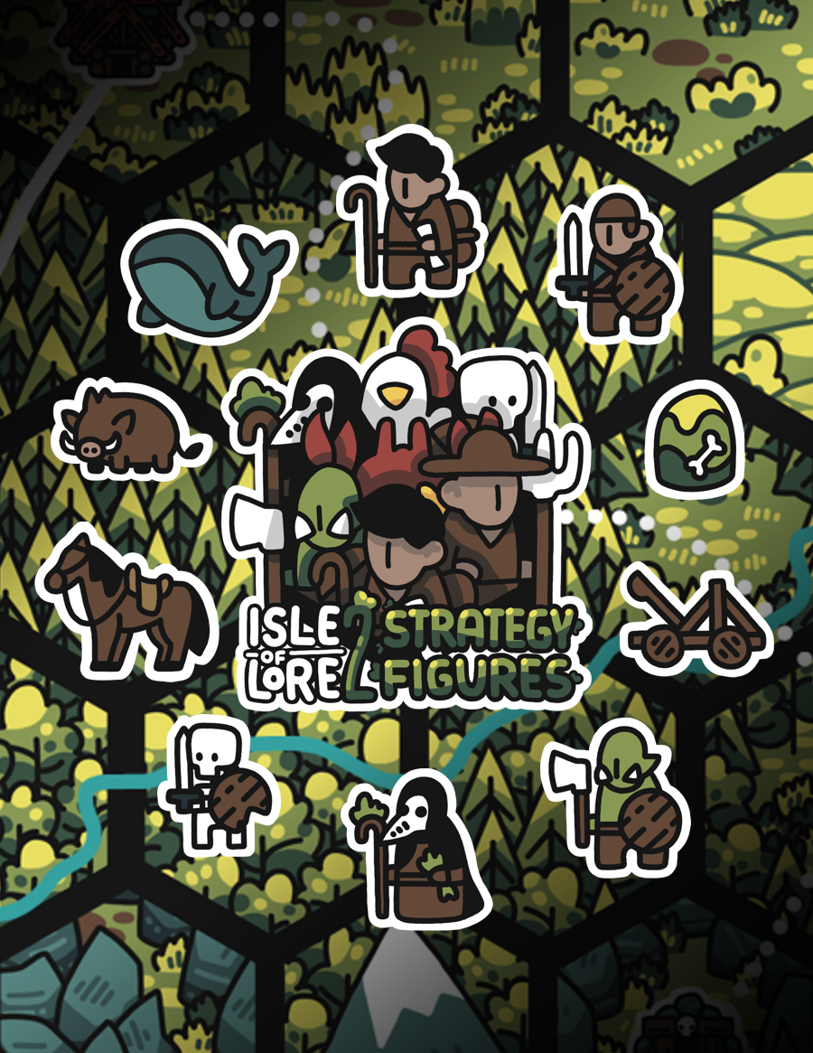 Isle of Lore 2: Strategy Figures (DTRPG+Roll20) [BUNDLE] - Steven ...