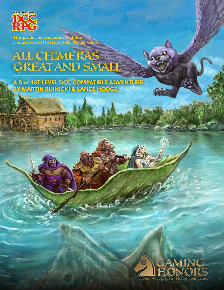 All Chimeras Great and Small - Dungeon Crawl Classics Compatible ...