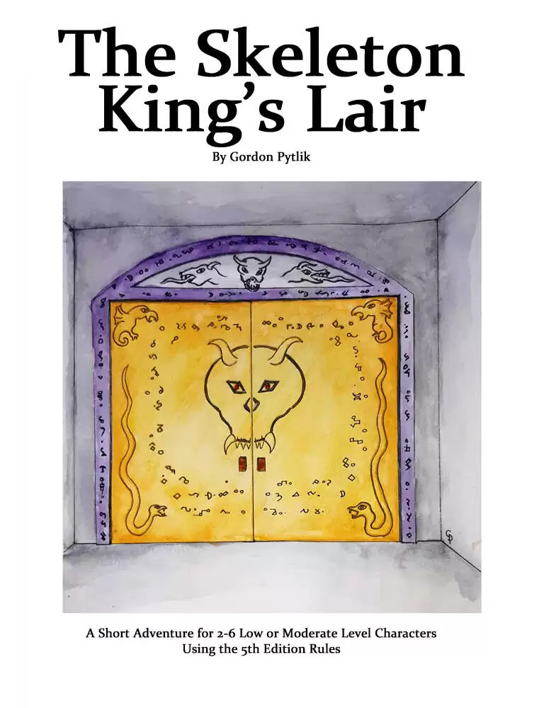 The Skeleton King's Lair - Alienskies | DriveThruRPG