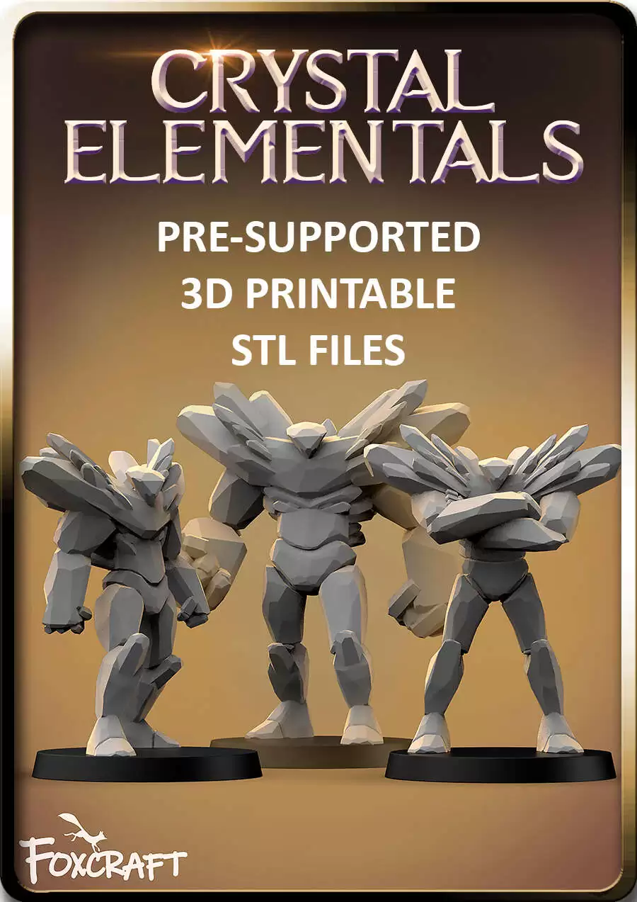 Crystal Elementals - FoxCraft | DriveThruRPG