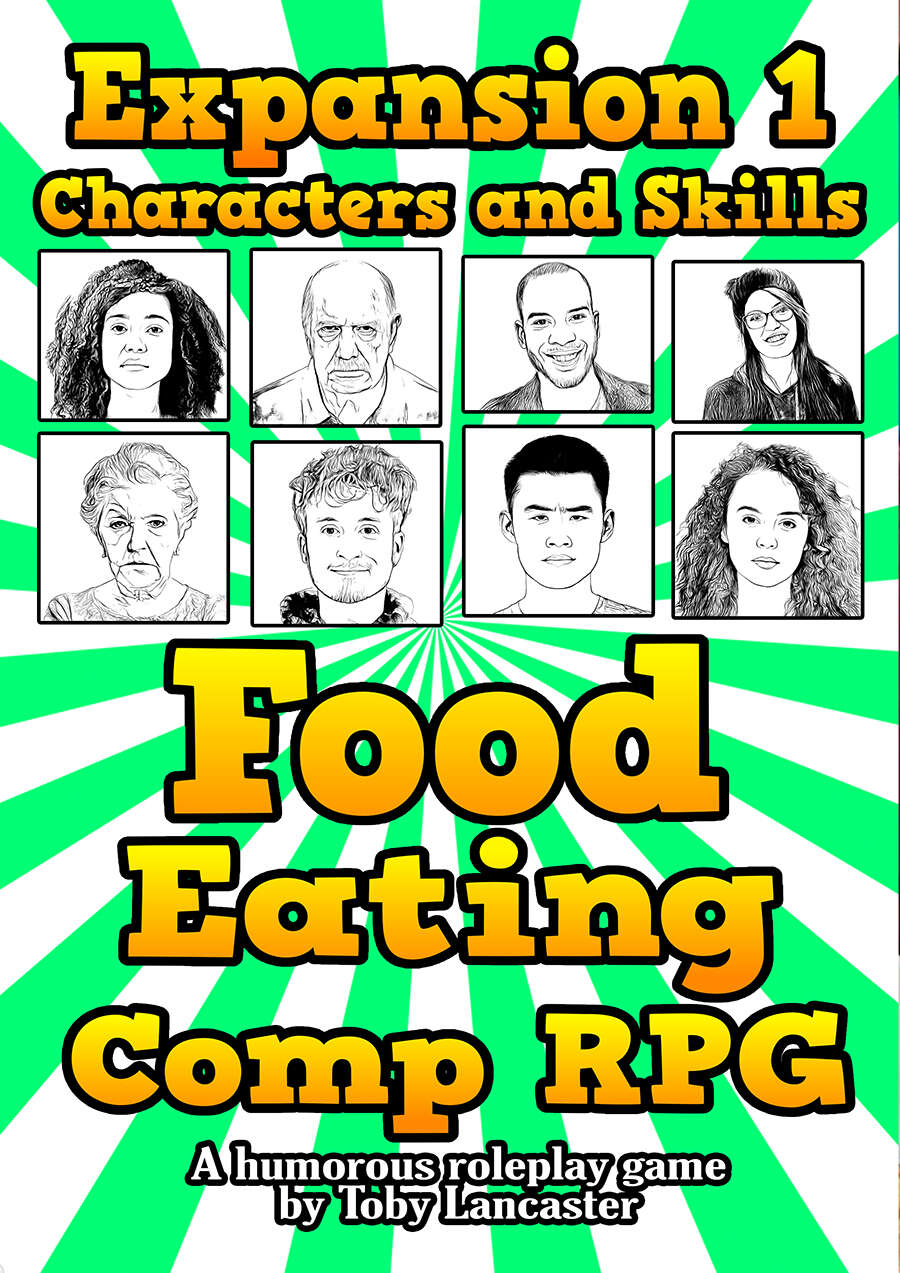 Food Eating Comp RPG - Expansion 1 Characters and Skills - DR Games ...