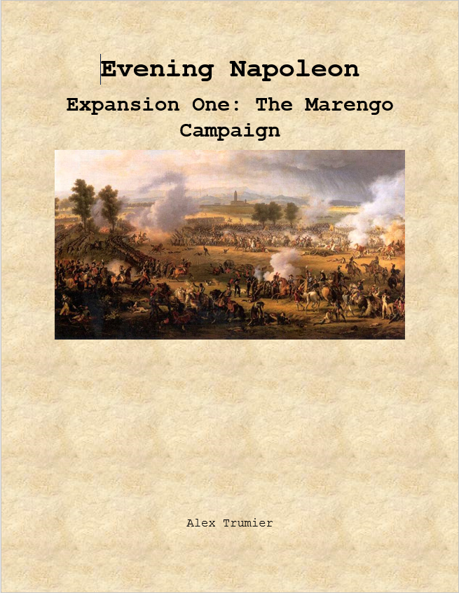 Evening Napoleon: Expansion One - Map - Fog of War Wargaming | DriveThruRPG