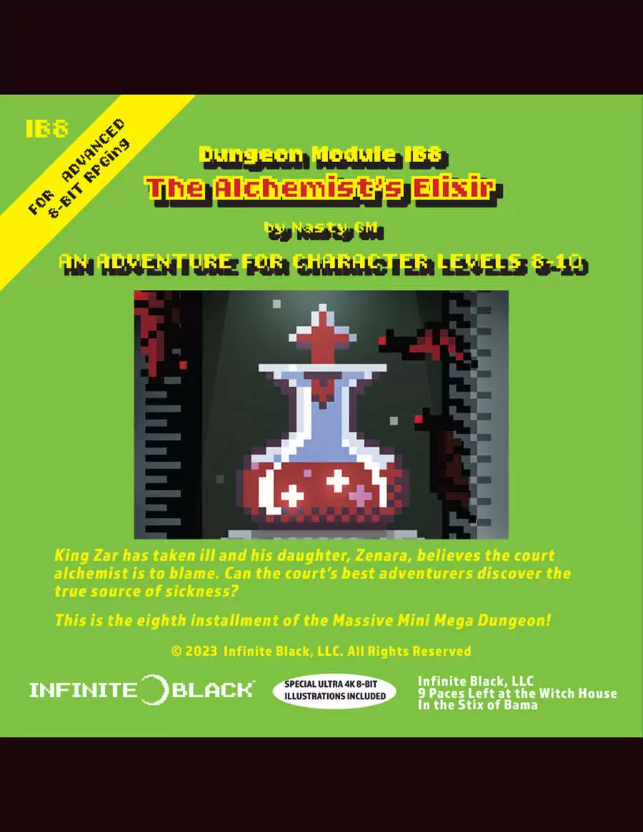 The Alchemist’s Elixir - Infinite Black | DriveThruRPG