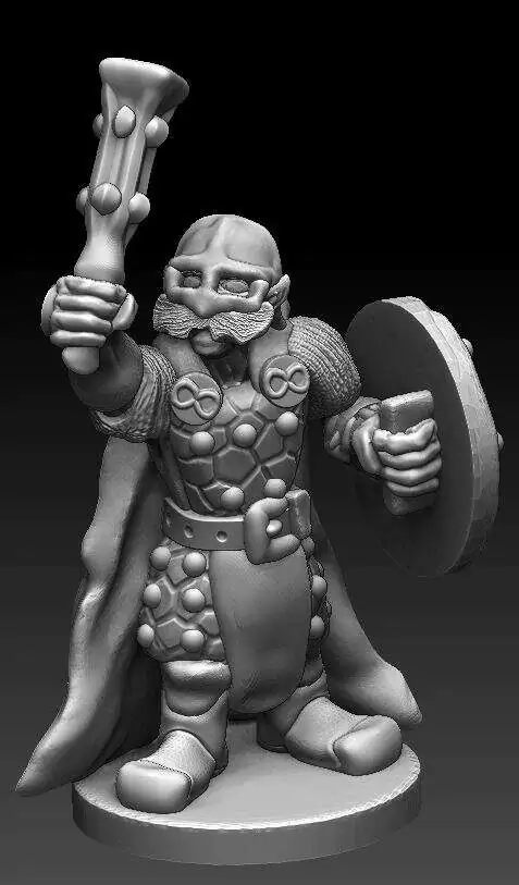 Gnome Cleric - JGSculpts | DriveThruRPG