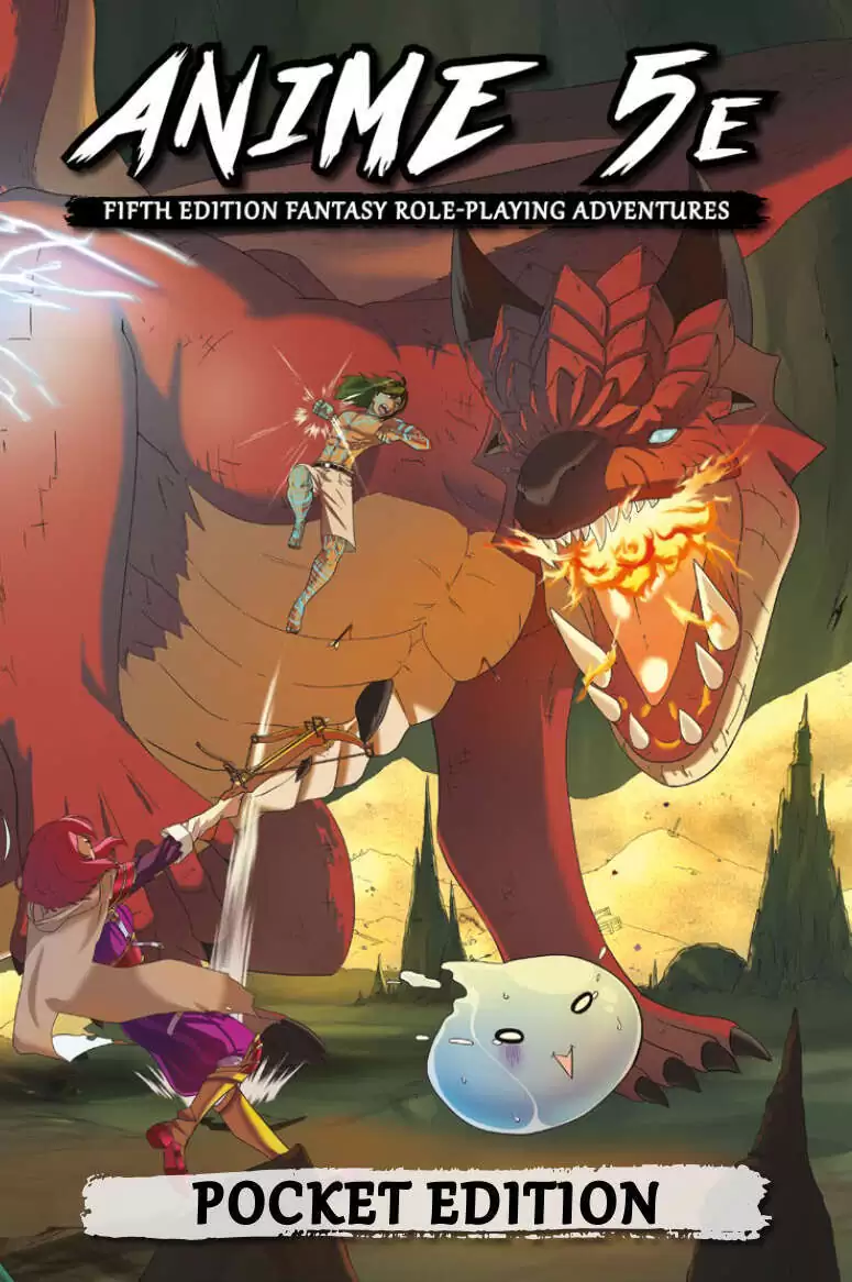 Anime 5E Pocket Edition: Fifth Edition Fantasy Role-Playing Adventures ...