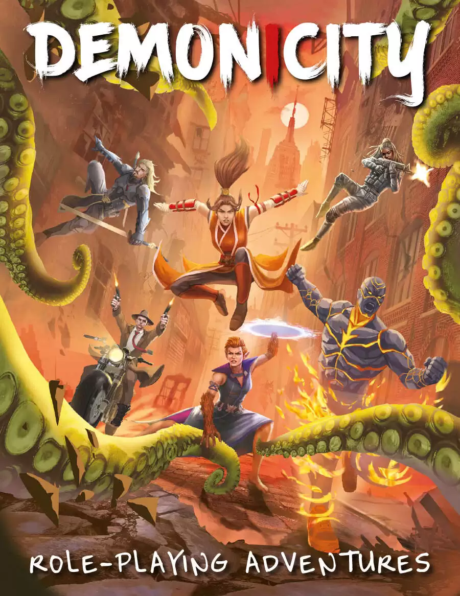 Demonicity: Role-Playing Adventures (Tri-Stat System) - Dyskami ...