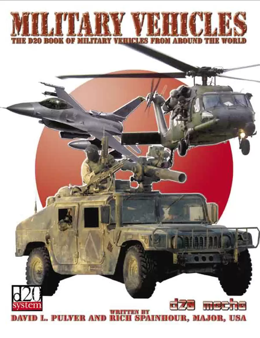 d20 Military Vehicles (d20 Mecha) – GOO-02-604 - Dyskami Publishing ...