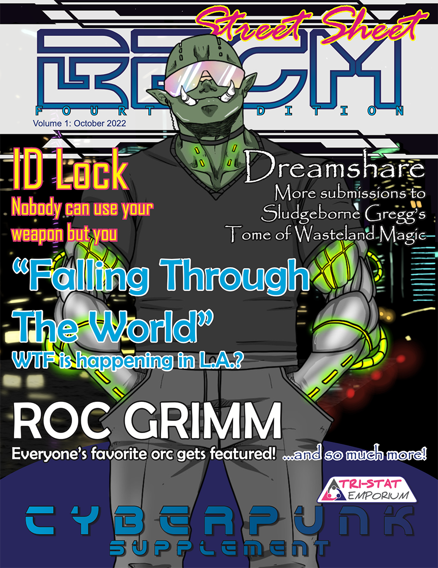 [BESM 4] Cyberpunk – Street Sheet - Dyskami Publishing Company | Anime ...