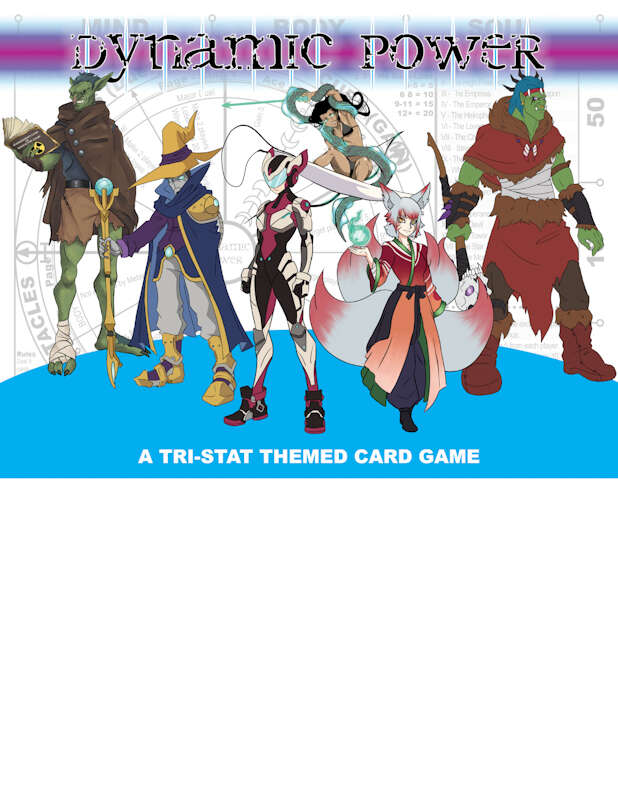 Dynamic Power - A Tri-Stat Themed Card Game - Dyskami Publishing ...