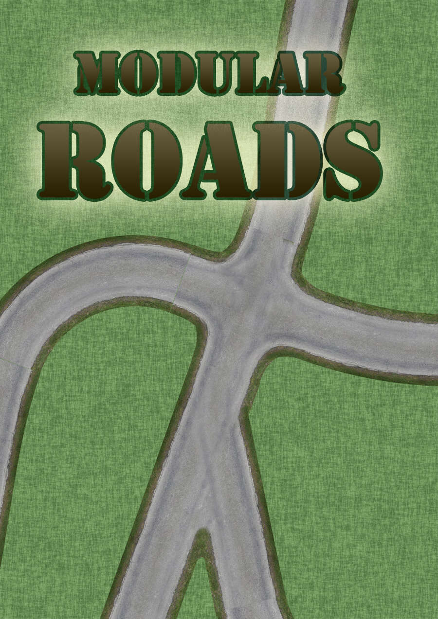 Modular Roads - Flachland | DriveThruRPG
