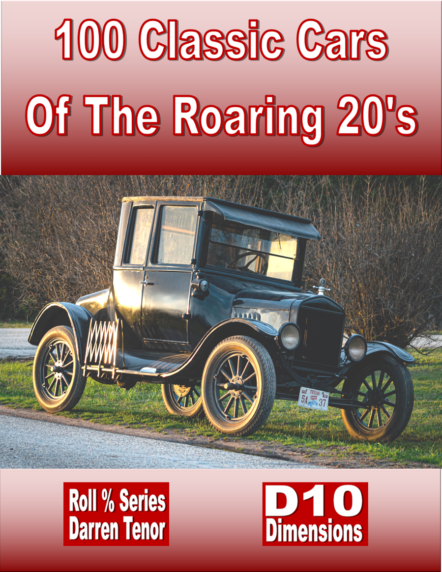 100 Classic Cars of the Roaring 20's - D10 Dimensions | DriveThruRPG