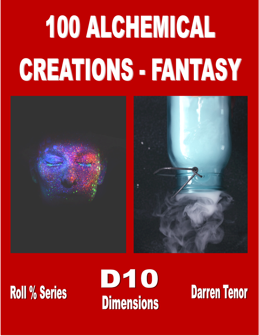 100 Alchemy Creations (Fantasy) - D10 Dimensions | DriveThruRPG