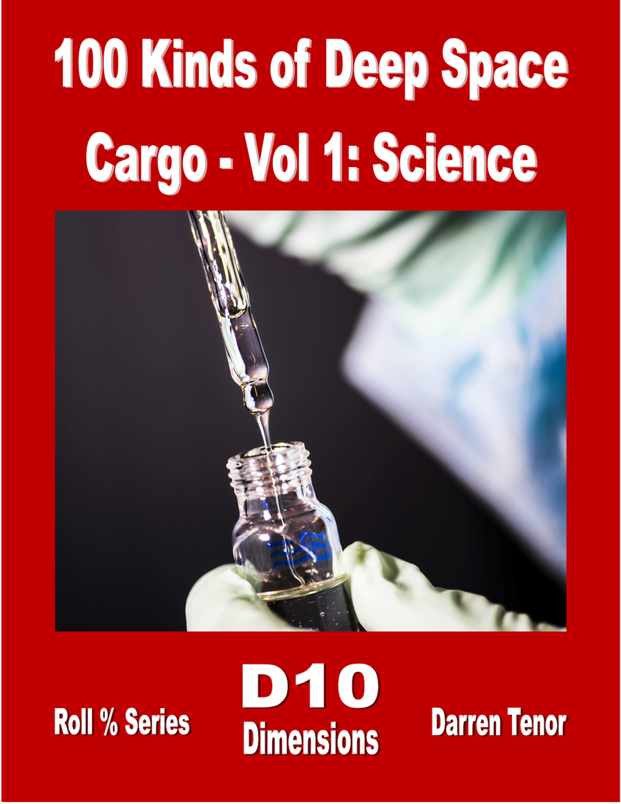 100 Kinds of Deep Space Cargo - Vol 1 Science - D10 Dimensions ...