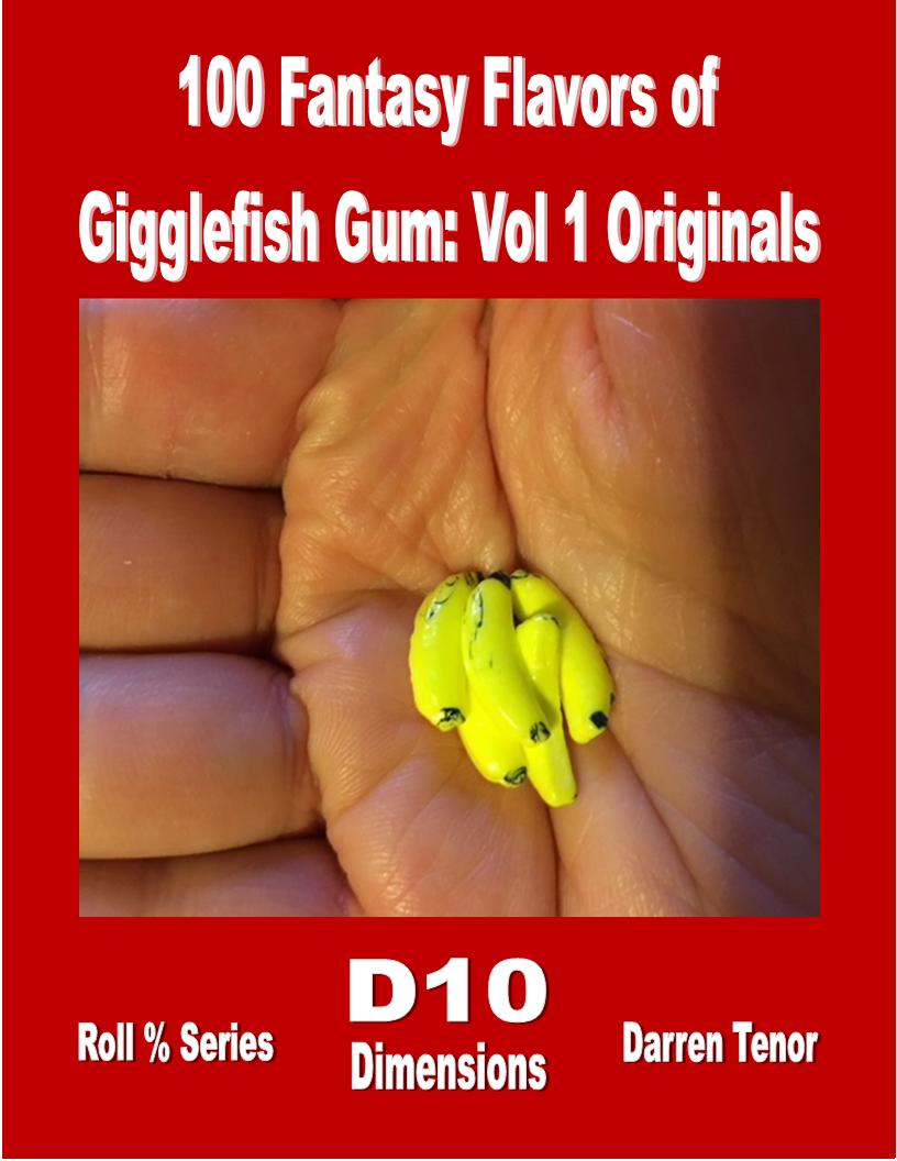 100 Flavors of Gigglefish Gum - Vol 1 The Originals - D10 Dimensions ...