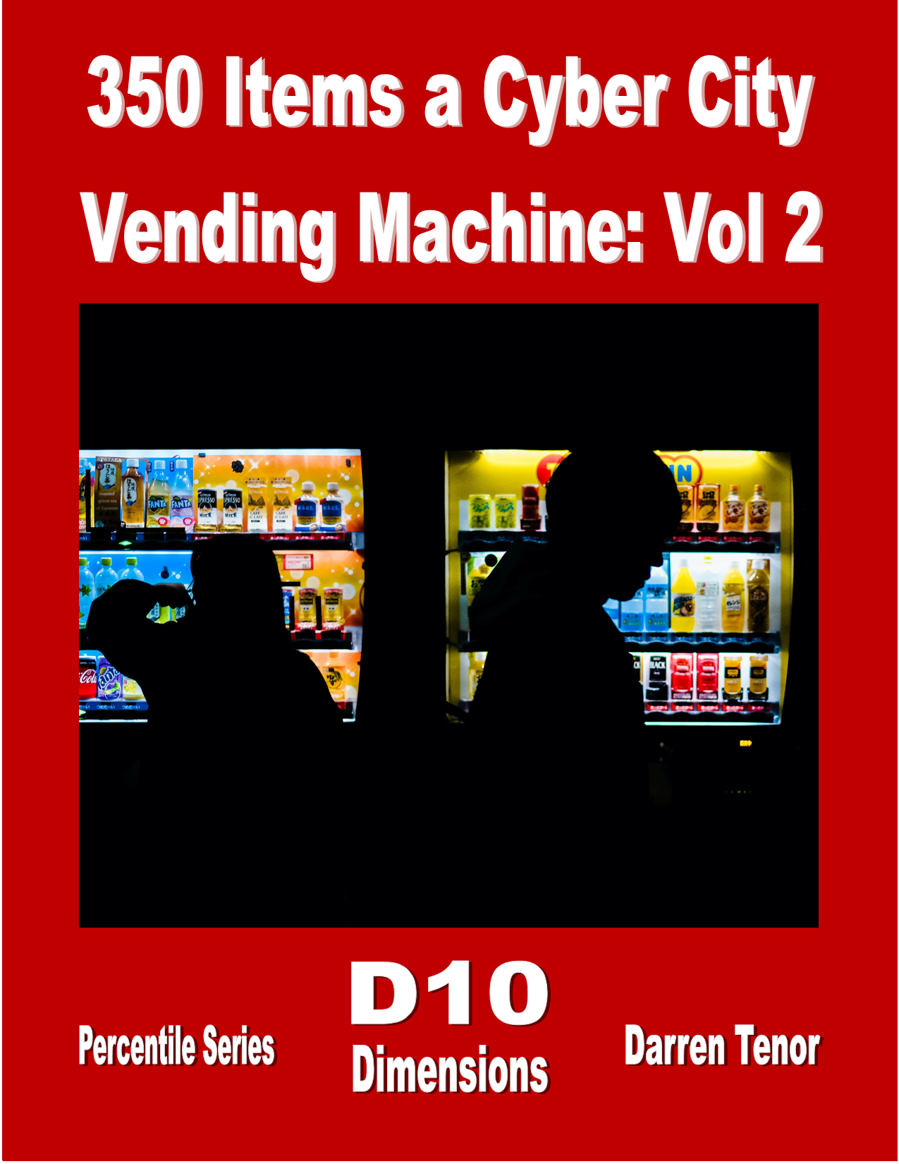 350 Items in a Cyber City Vending Machine - Vol 2 - D10 Dimensions ...