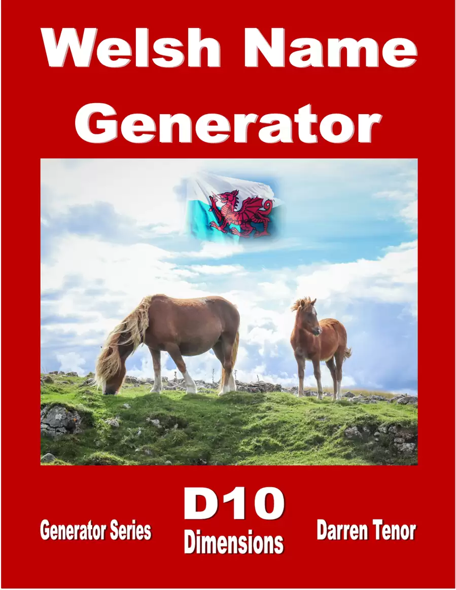 Welsh Name Generator (30,000+ Names) - D10 Dimensions | DriveThruRPG