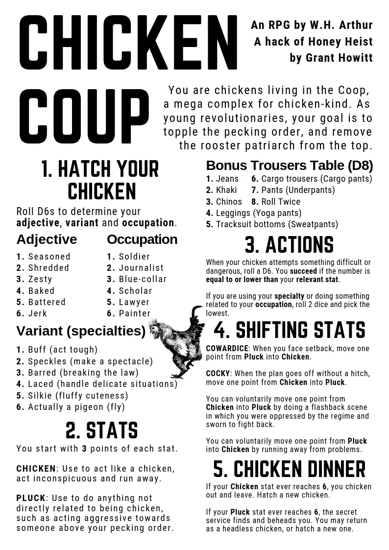 Chicken Coup - W.H. Arthur | DriveThruRPG