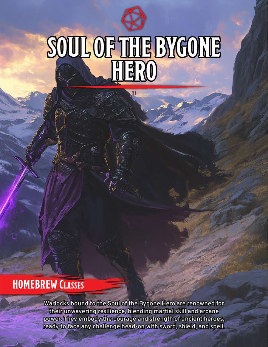 Soul of the Bygone Hero (5E Warlock Subclass) - Ximena | DriveThruRPG